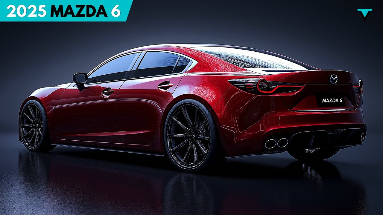 2025 Mazda 6 Unveiled - The Most Luxurious Sedan Ever Designed! - YouTube