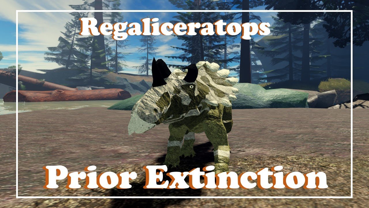 Roblox Prior Extinction Showcase: Regaliceratops - YouTube