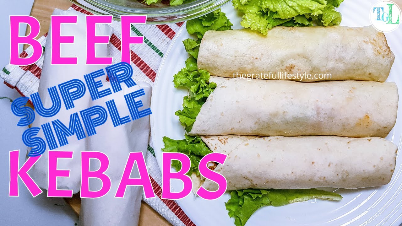 RESEP KEBAB DAGING SAPI PALING MUDAH | BEEF KEBABS RECIPE - YouTube
