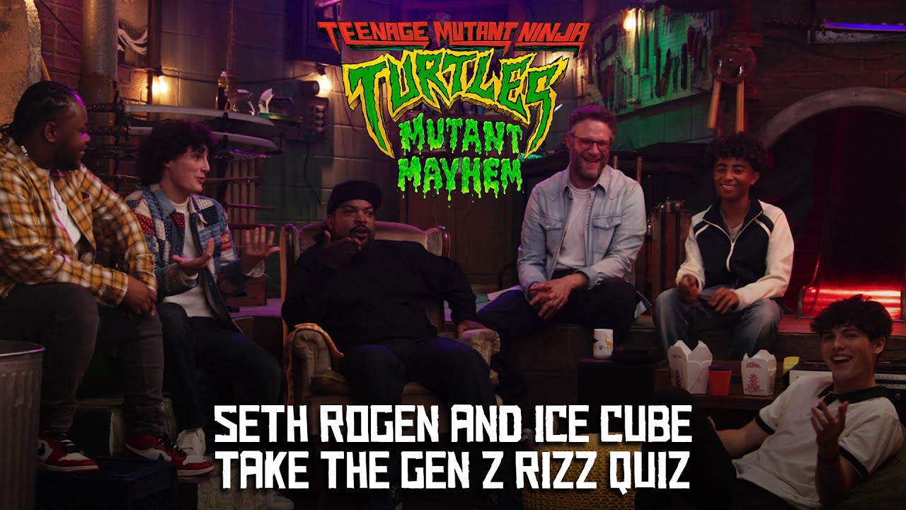 Teenage Mutant Ninja Turtles: Mutant Mayhem | Seth Rogen & Ice Cube ...