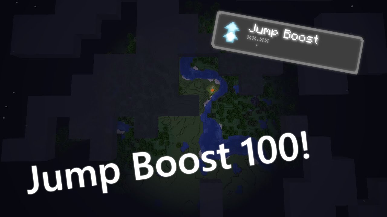 Minecraft Survival with JUMP BOOST 100! - YouTube