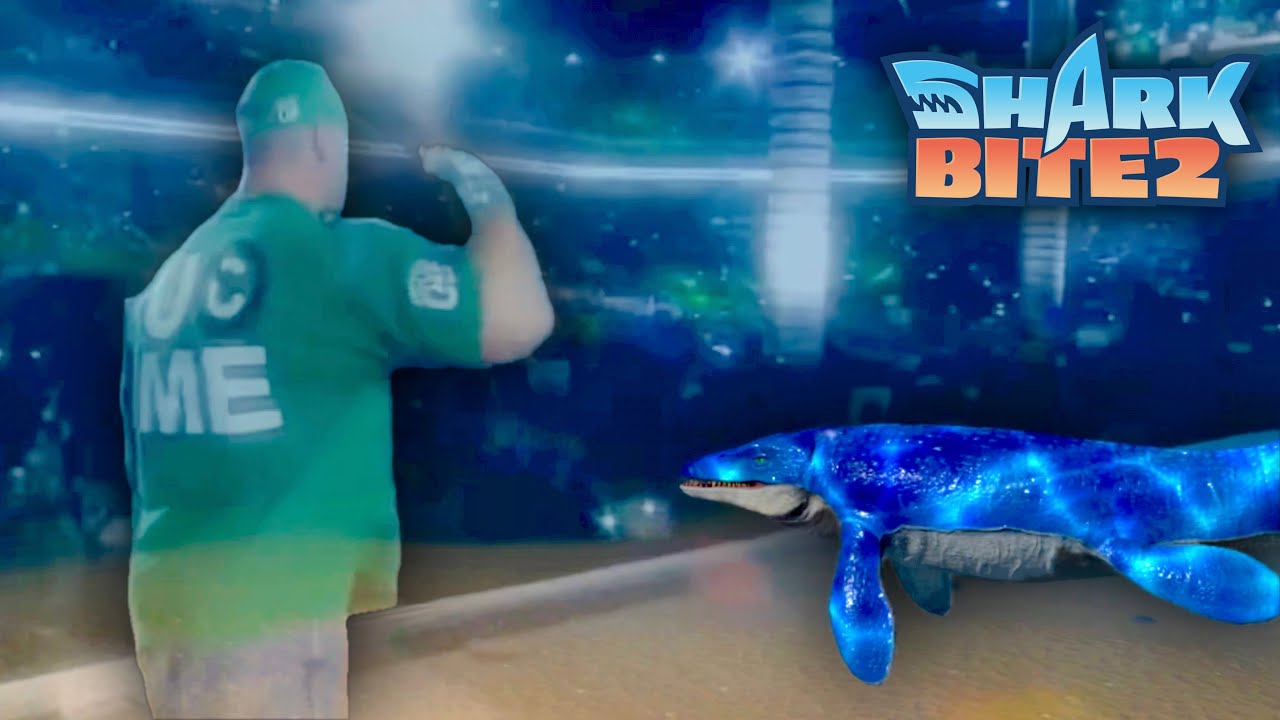 sharkbite 2 mosasaurus be like - YouTube