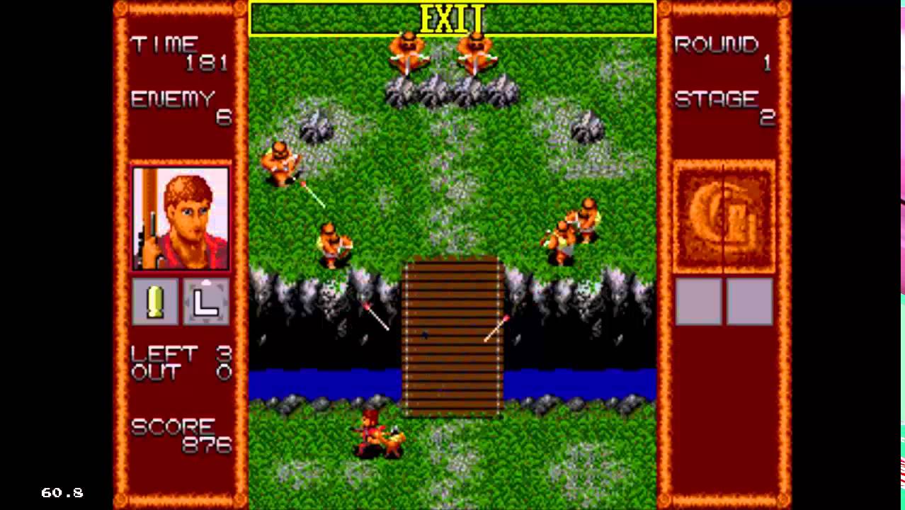 Gain Ground Round 1 Stages 1 - 3 Sega Genesis - YouTube
