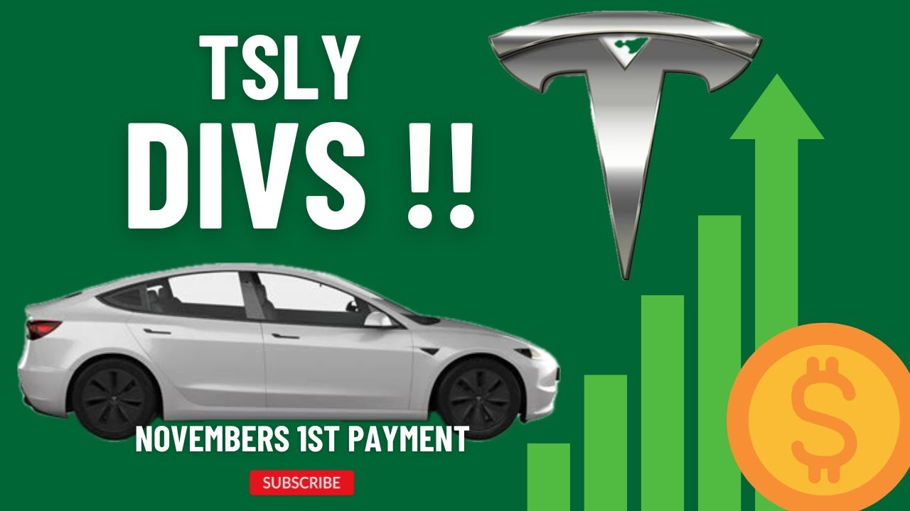 TSLY, My First Dividend Of November Received ! - YouTube