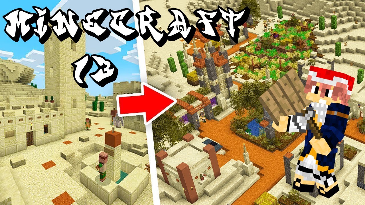 ROZBUDOWA WIOSKI! | Minecraft #13 - YouTube