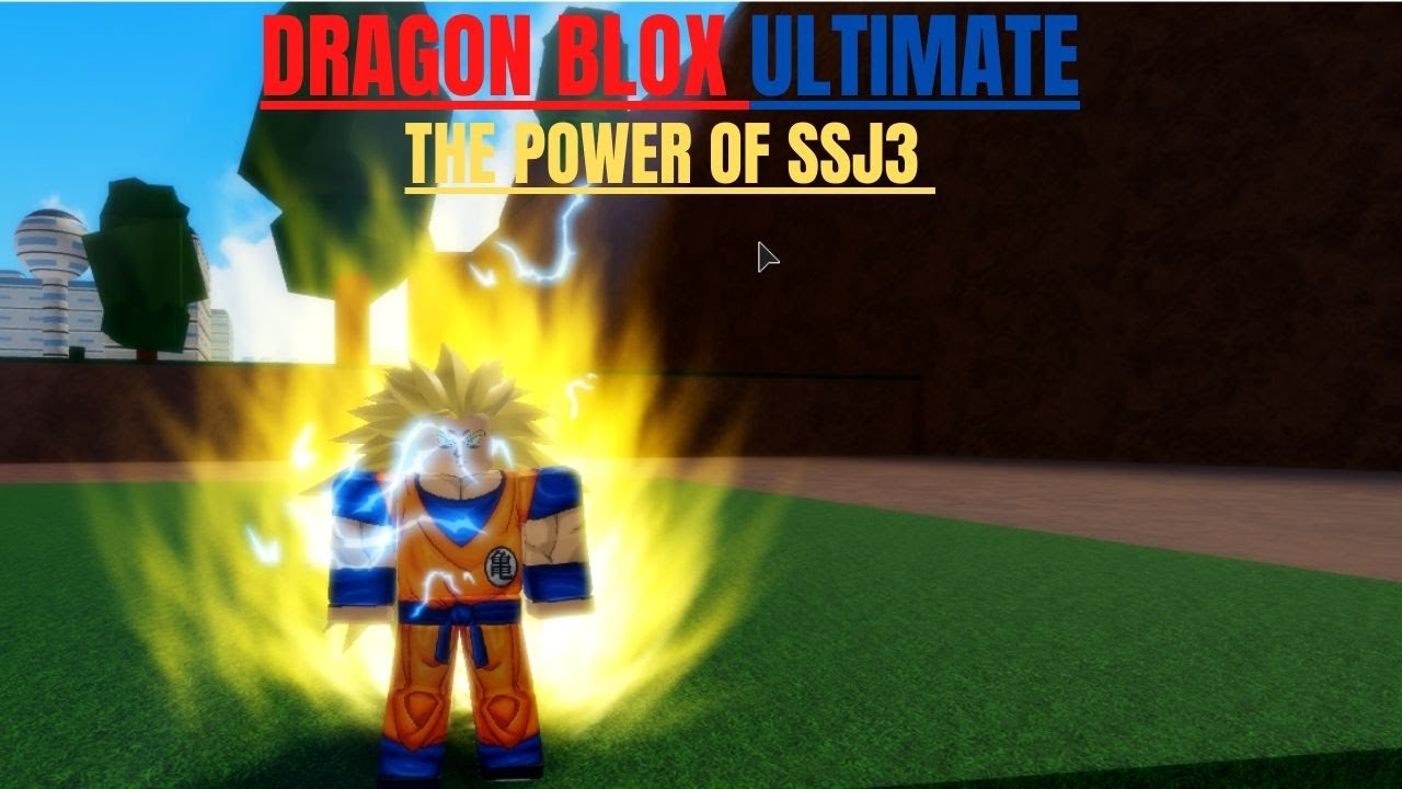 Roblox Dragon Blox Ultimate The Power Of Ssj3 - YouTube