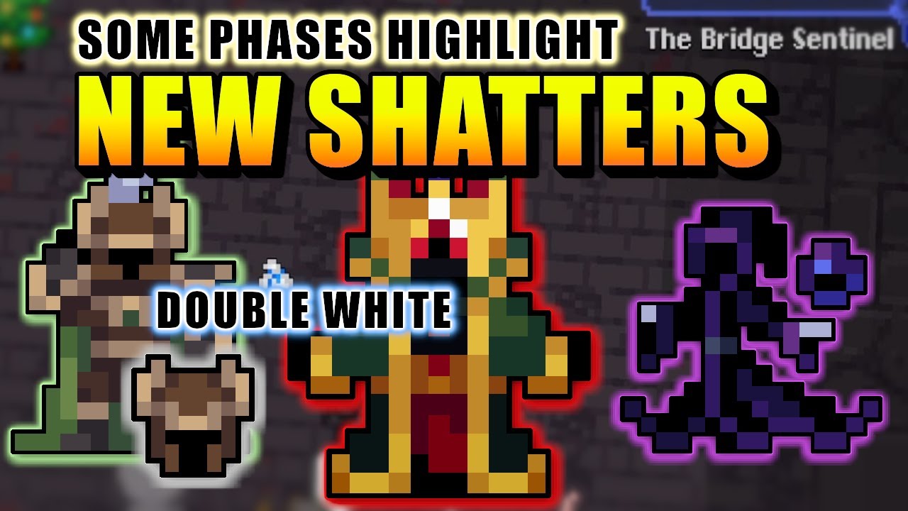 [RotMG] New Shatters Double White ! 1st & 2nd boss complete - YouTube