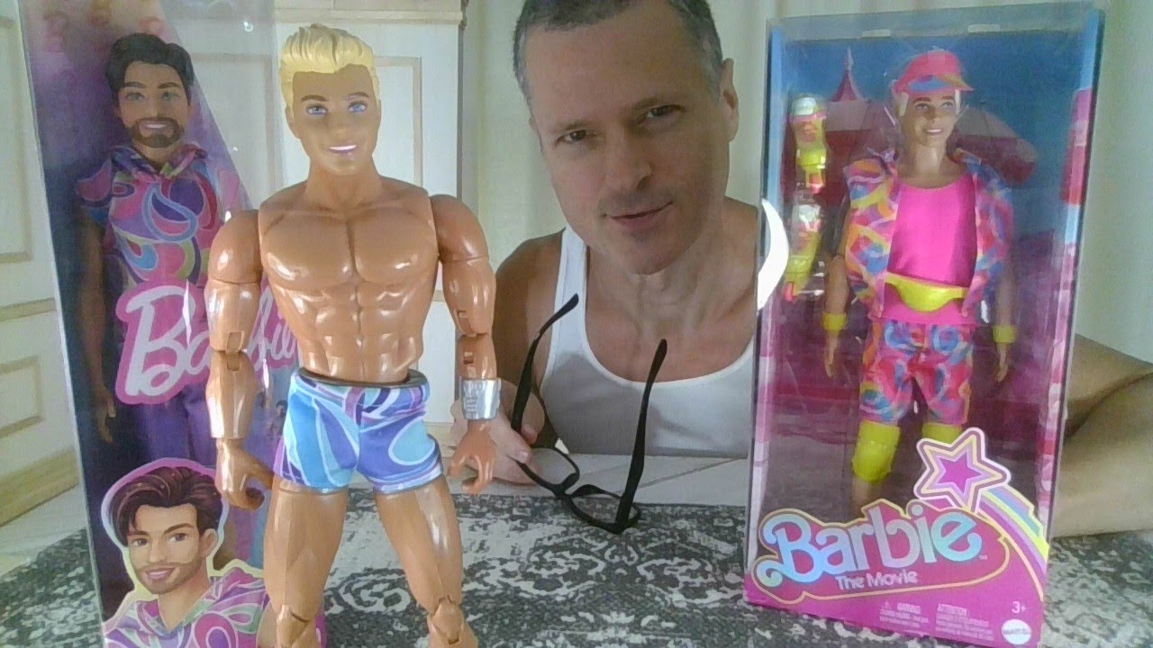 Barbie Beach Body Mattel Muscle Mashup Ken Doll Fashionistas 227 Barbie ...