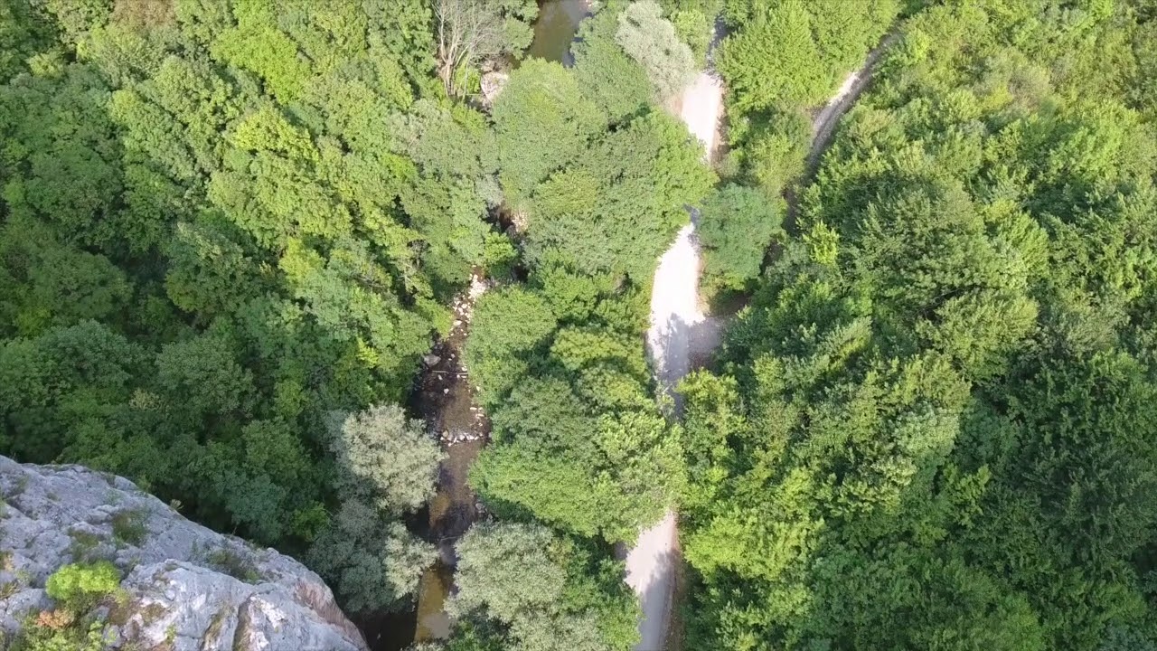 Kanjon reke Jerme, avgust 2017. - YouTube