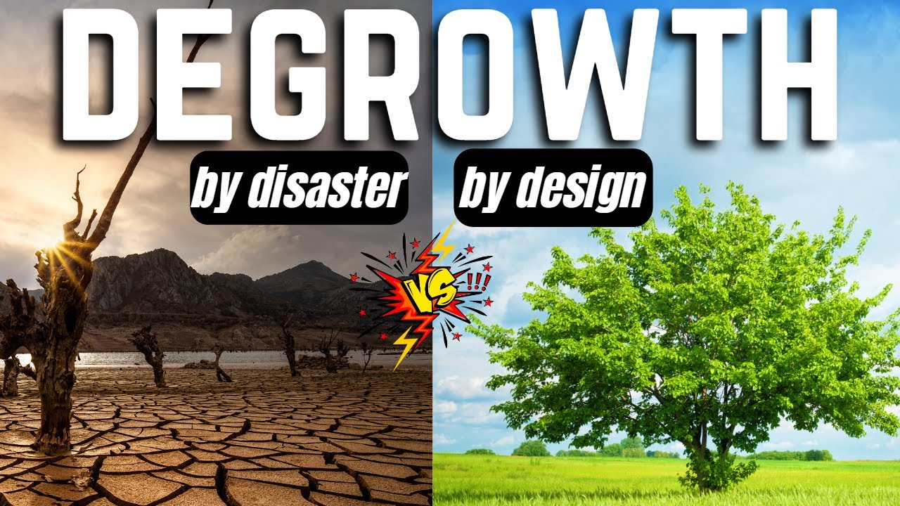 We will have degrowth by design or by disaster - YouTube