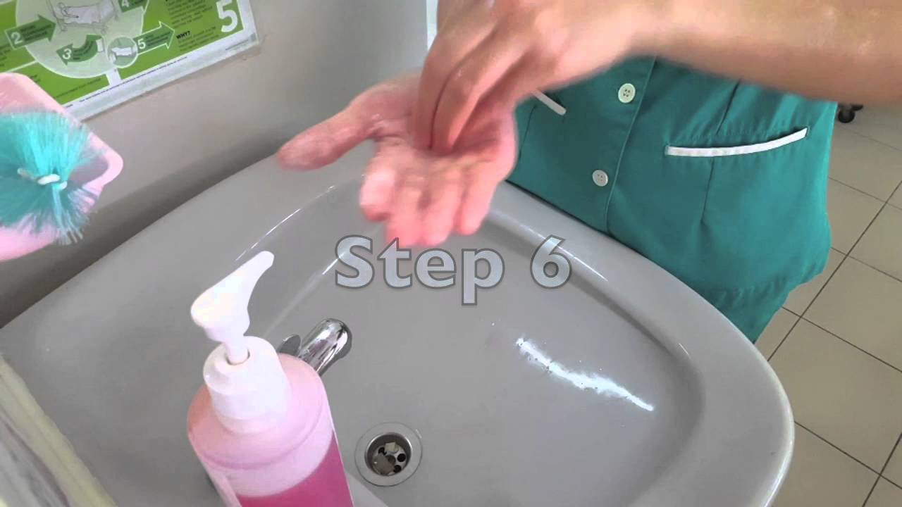 7 steps of Hand Hygiene - YouTube