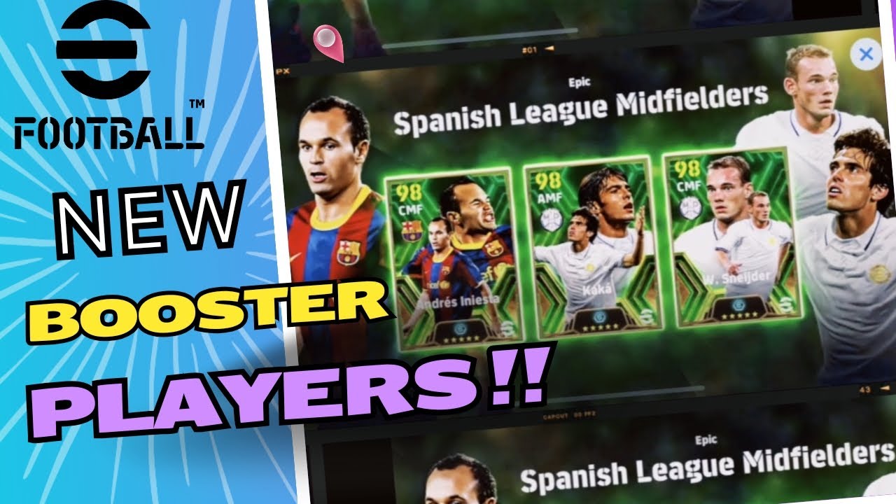 eFootball 2024 New Booster Player | Monday Update - YouTube
