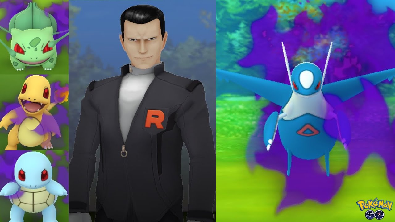 Shadow latios & team go rocket leaders, grunts new shadow pokemon - YouTube