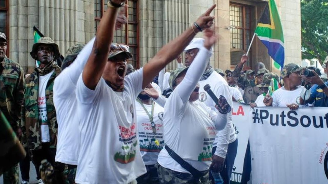 Operation Dudula marches to Union Buildings | NEWS IN A MINUTE - YouTube