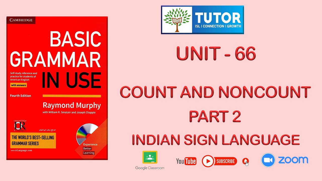 Basic Grammar in Use || Unit-66 || Part 2 || Indian Sign Language - YouTube