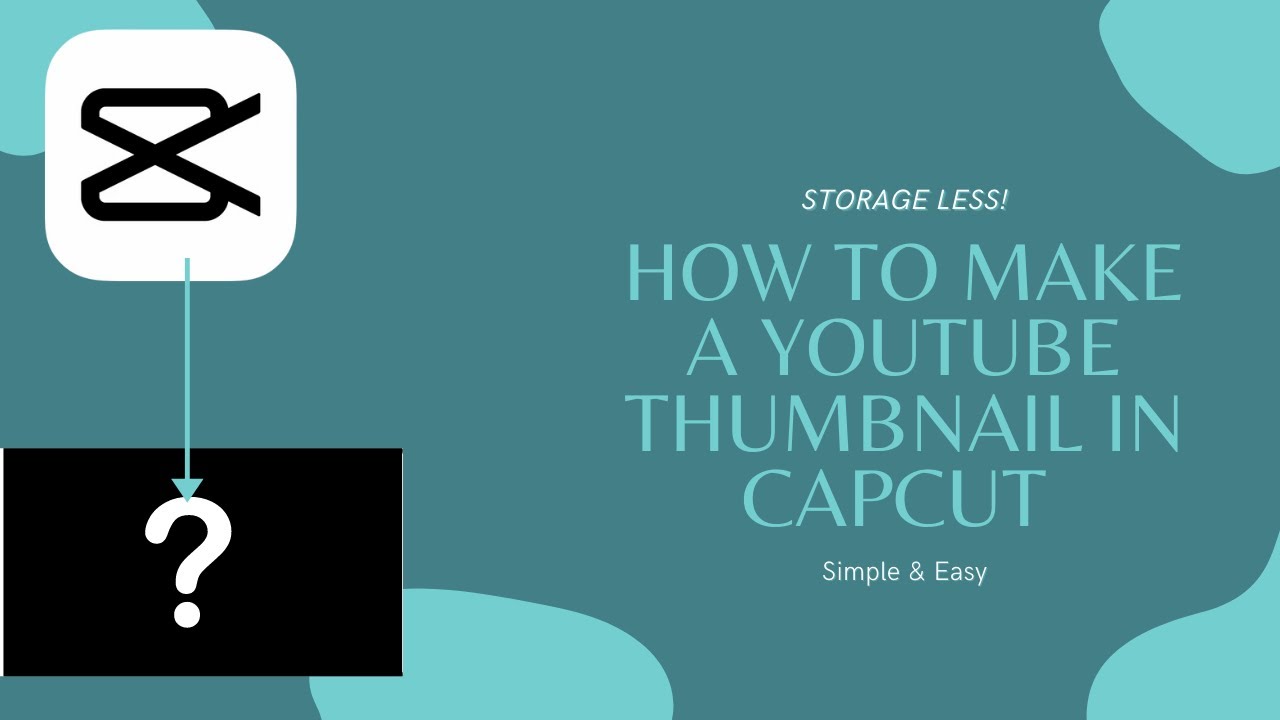 How to make a youtube thumbnail in capcut | Simple and easy - YouTube