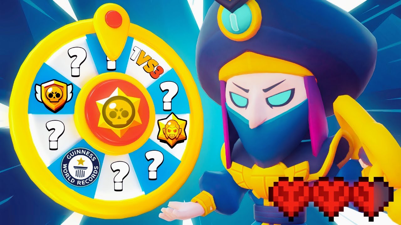 All of The Hardest Brawl Stars Challenge's on 1 Wheel - YouTube