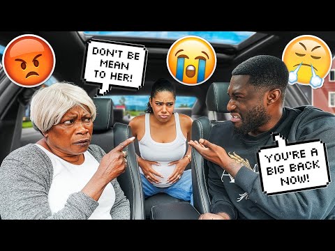 BEING MEAN TO MY PREGNANT WIFE IN FRONT OF MY JAMAICAN MOM *GONE WRONG*