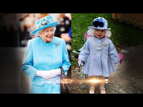 Queen ‘Mini-Me’: 2-Year-Old Dresses Like Queen Elizabeth