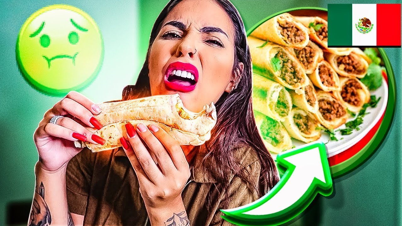 PROVANDO COMIDA MEXICANA PELA PRIMEIRA VEZ!!! *muita pimenta 🌶* - YouTube