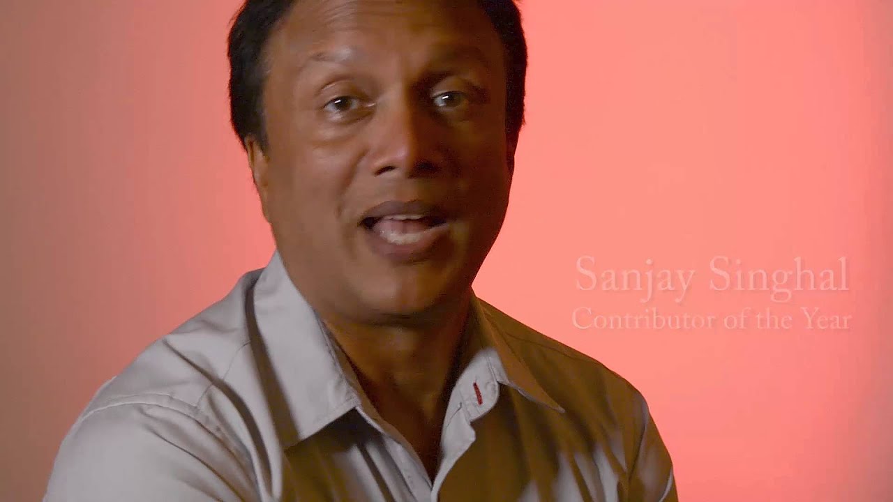Sanjay Singhal - 2015 Contributor of the Year - YouTube