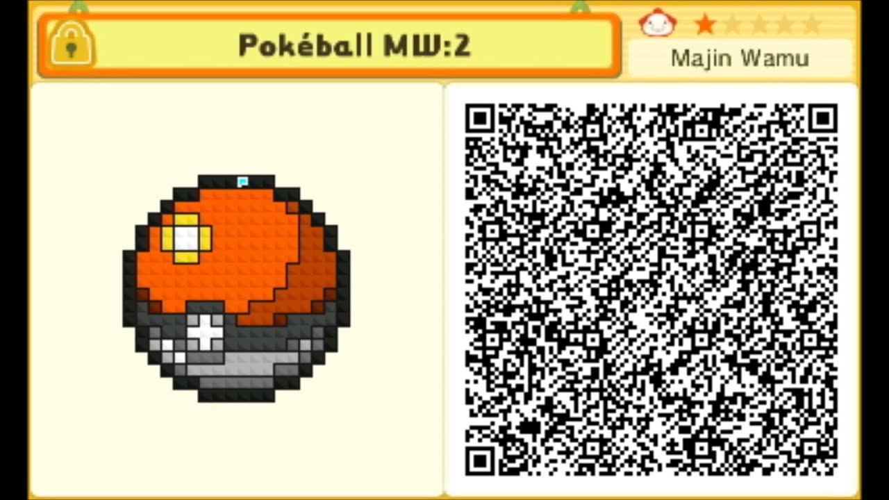 Crashmo: Pokeball Custom Level 2 QR Code - YouTube