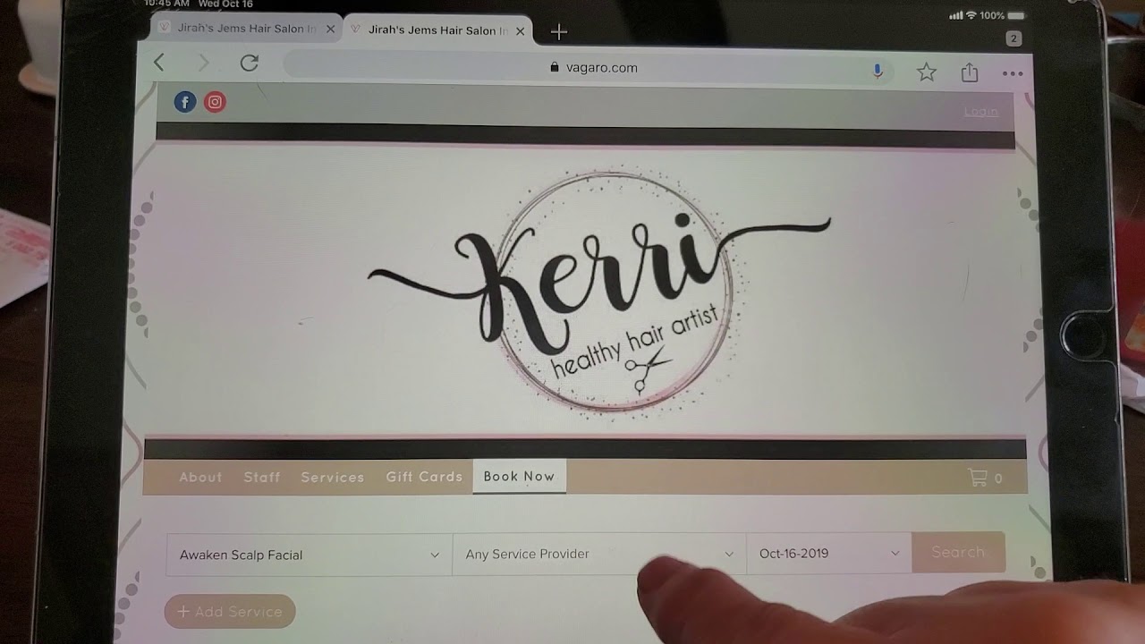 Vagaro online booking tutorial - YouTube