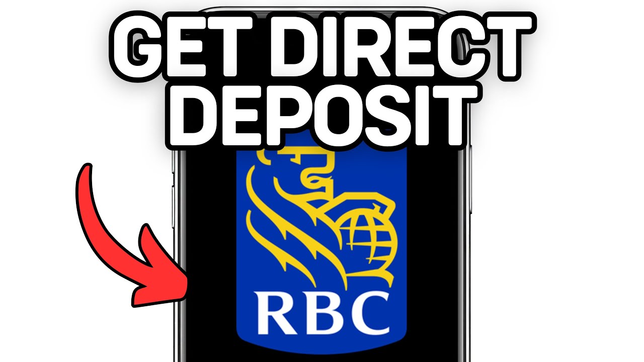 How To Get Direct Deposit Form Rbc Mobile App (Full Guide) 2025 - YouTube