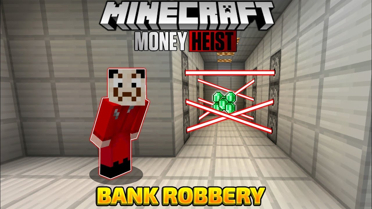 I Do Biggest Bank Robbery in Minecraft - YouTube