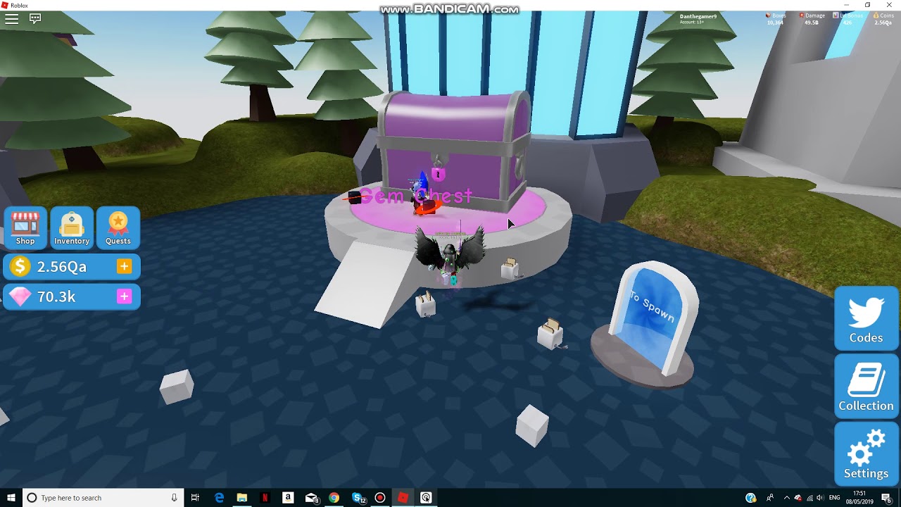 Roblox unboxing simulator glitch - YouTube