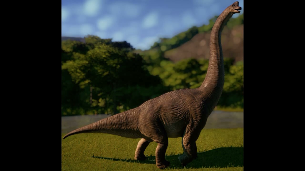Brachiosaurus Altithorax Sound Effects Part (2) - YouTube