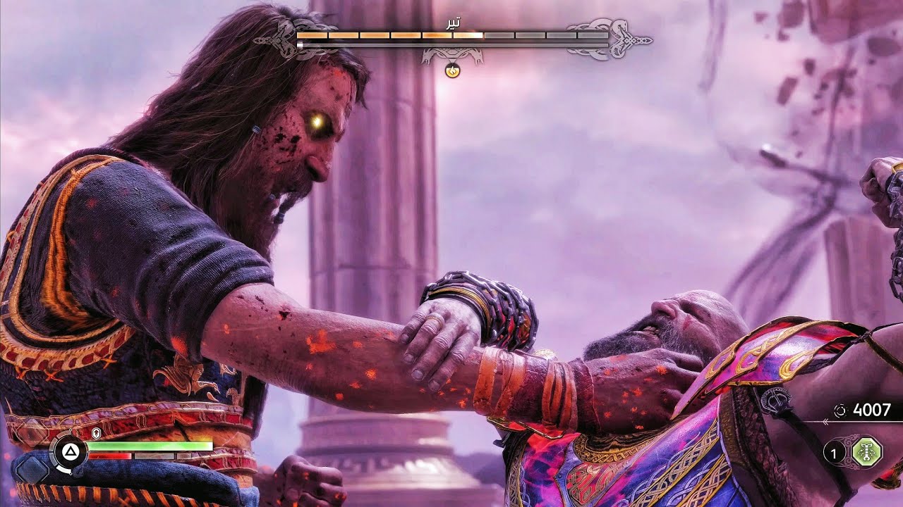 Epic TYR Boss Fight 2 | God Of War Ragnarok Valhalla DLC - All ...