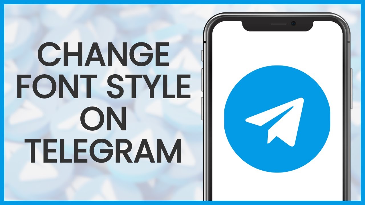 How to Change Font Style on Telegram | Telegram Guide - YouTube