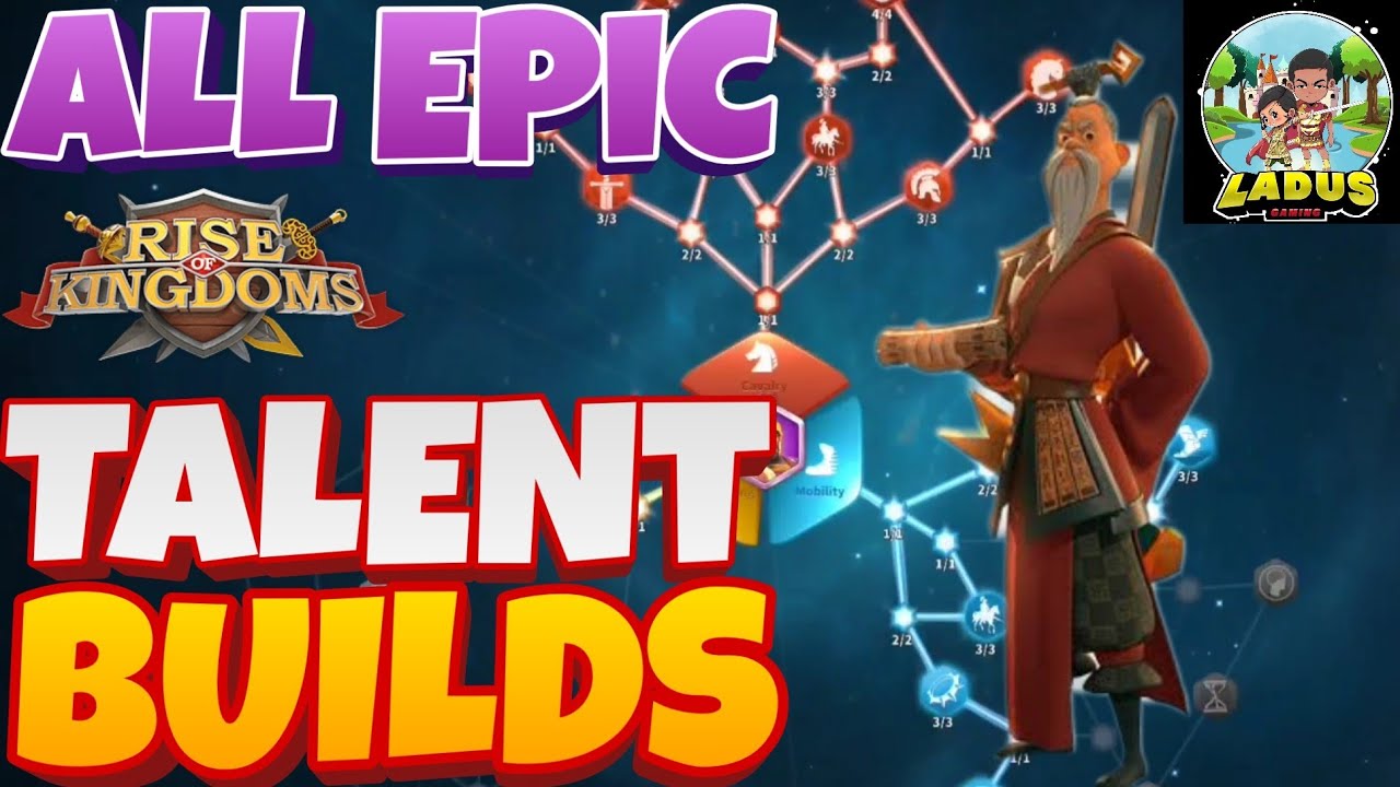 All Epic Talent Build : Rise of Kingdoms Beginners Tips & Guide - YouTube