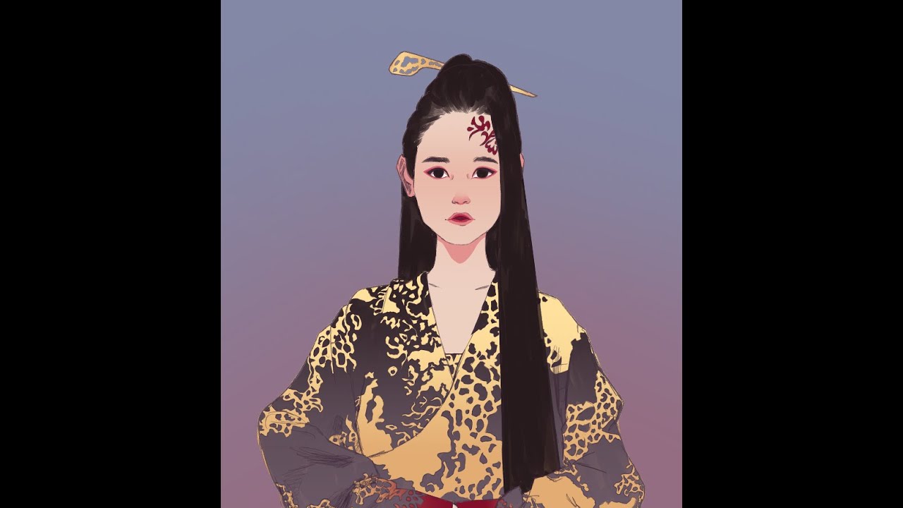 Drawing Zhao Ya from "Legend of Haolan" - YouTube