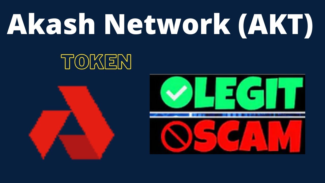 Is Akash Network (AKT) Token Scam or Legit ?? - YouTube