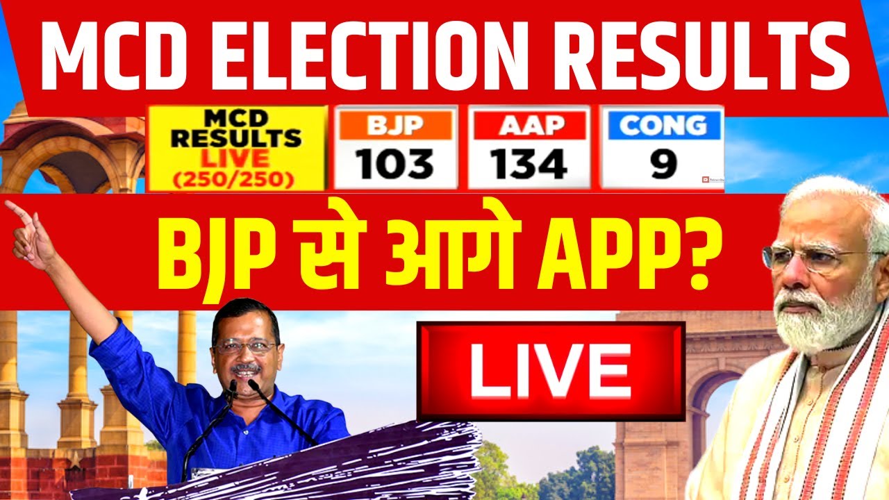 Delhi MCD Election Results Live | BJP | AAP | Congress | Arvind ...