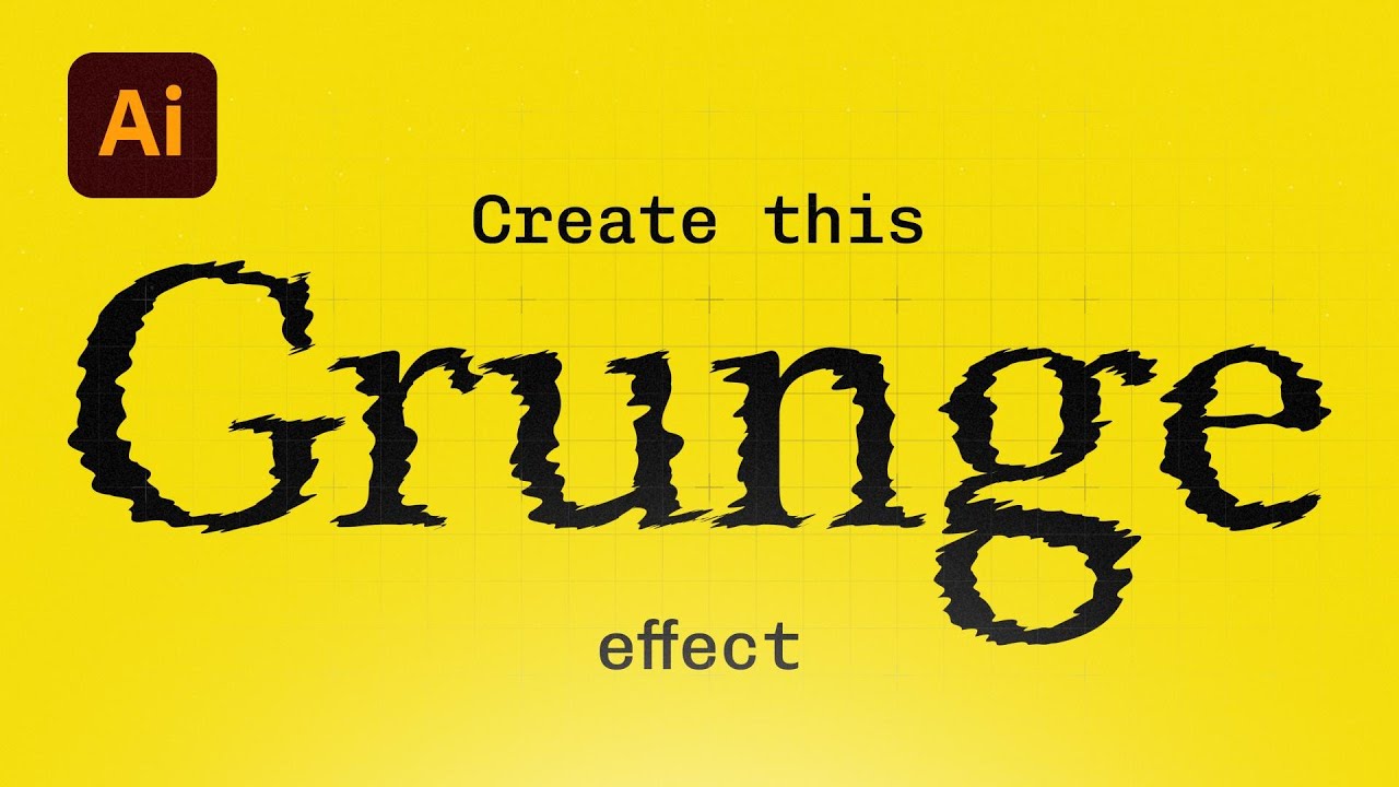 Make Text Look INSANELY Distressed in 30 Seconds! - YouTube