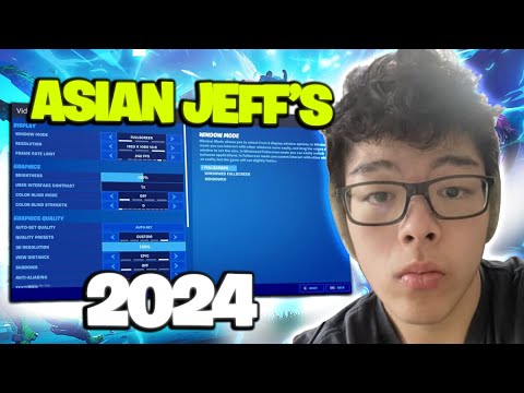 AsianJeff's *REVEALS* Settings & NEW SETUP in 2024! (BEST STRETCHED RES & SENS) - YouTube