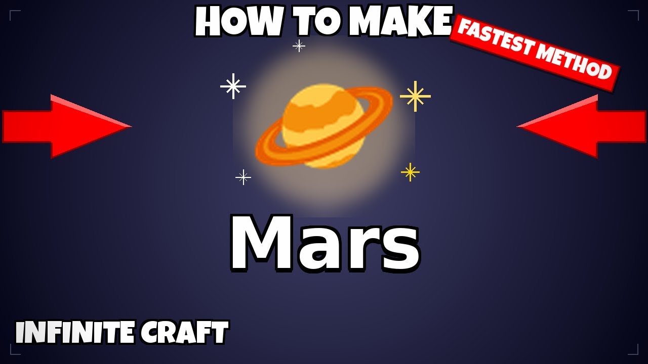 How to make 🪐 Mars - Infinite Craft - YouTube