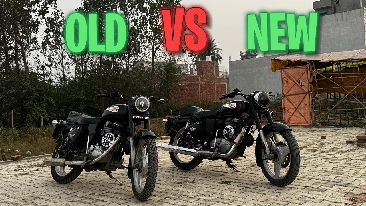 BS 3 VS BS 6 STANDARD BULLET 350 | OLD MODEL VS NEW MODEL BULLET ...