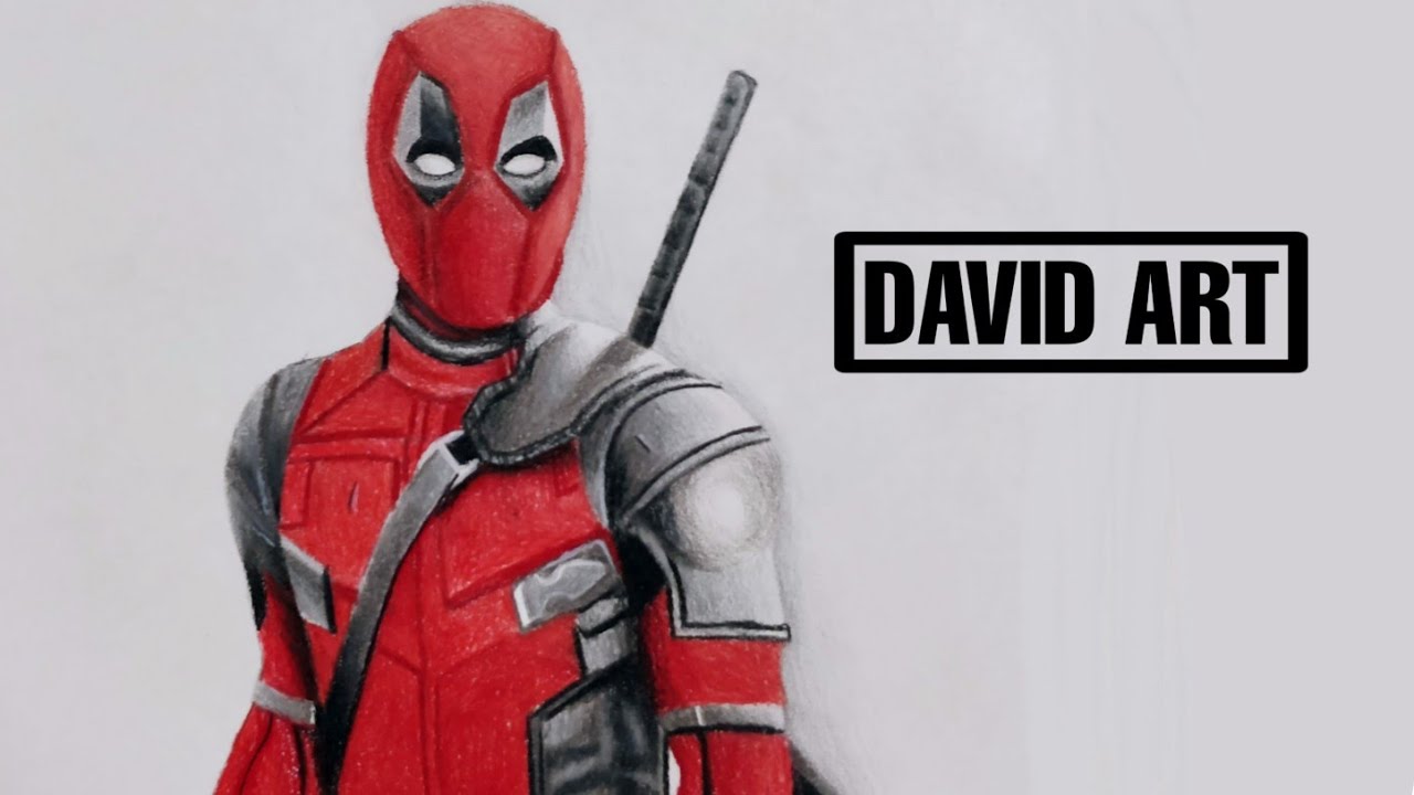 COMO DIBUJAR A DEADPOOL REALISTA #1 | Speed Drawing - YouTube