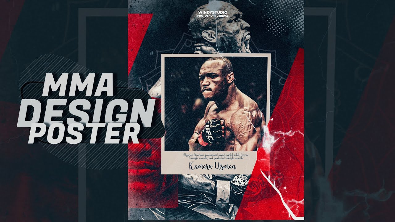 Ultimate MMA Poster Design Tutorial in Photoshop - YouTube