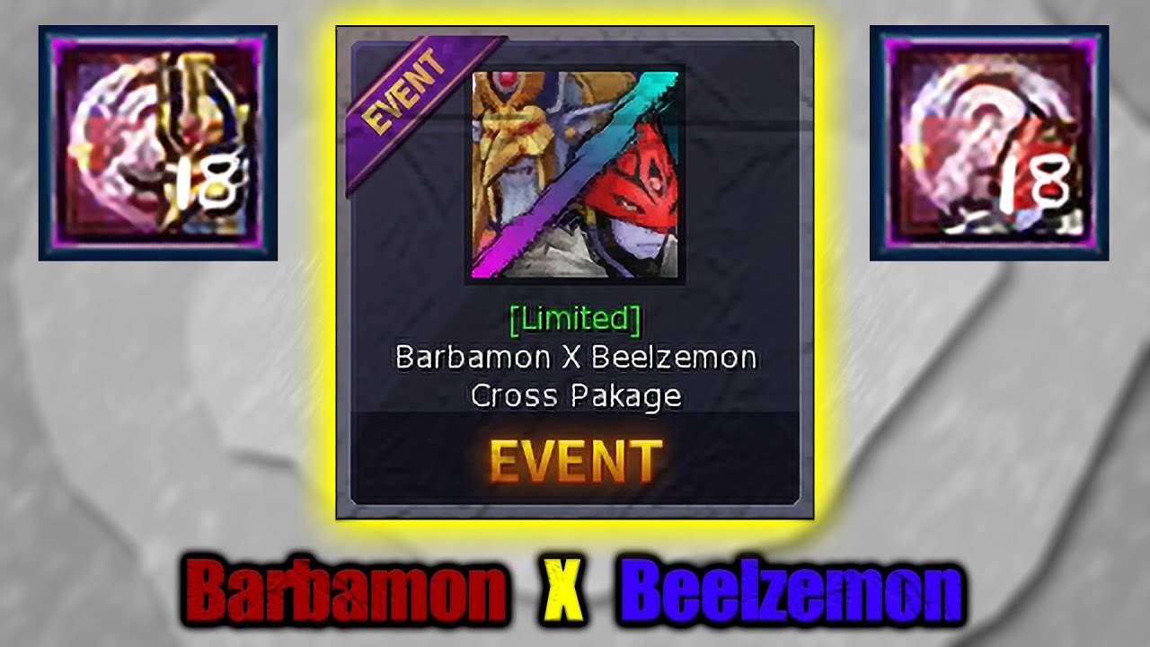 Opening 6 Barbamon X Beelzemon Cross Packages (120$~) | DMO - YouTube