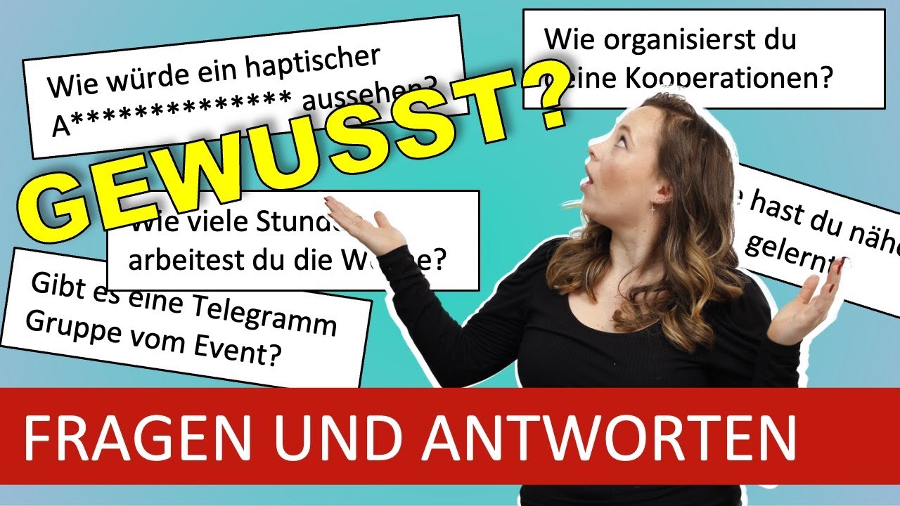Ich plaudere aus dem Nähkästchen - YouTube