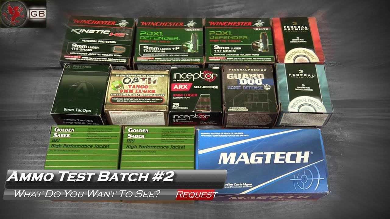 Ammo Test Batch 2. Your Choice - YouTube