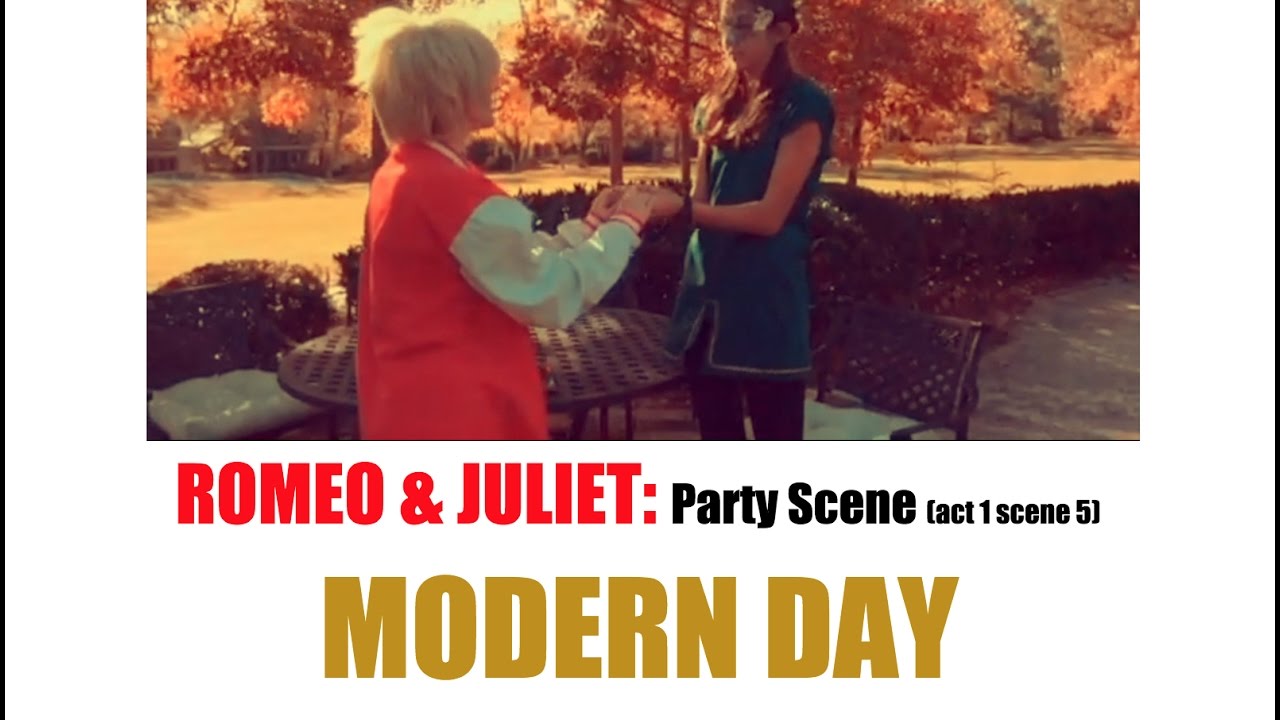 Romeo & Juliet Act 1 Scene 5 (aka The Party Scene) - YouTube