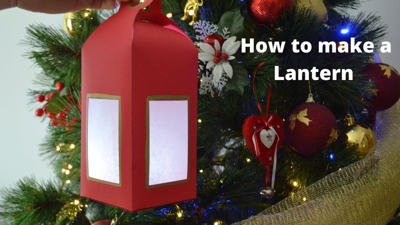 Lanterna fai da te - How to make a Lantern - YouTube
