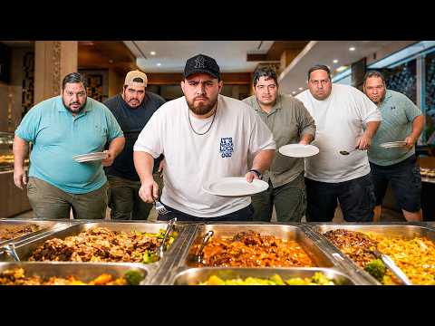 Este NEGOCIO DE BUFFET se ARREPINTIÓ de ofrecernos COMIDA ILIMITADA 😰