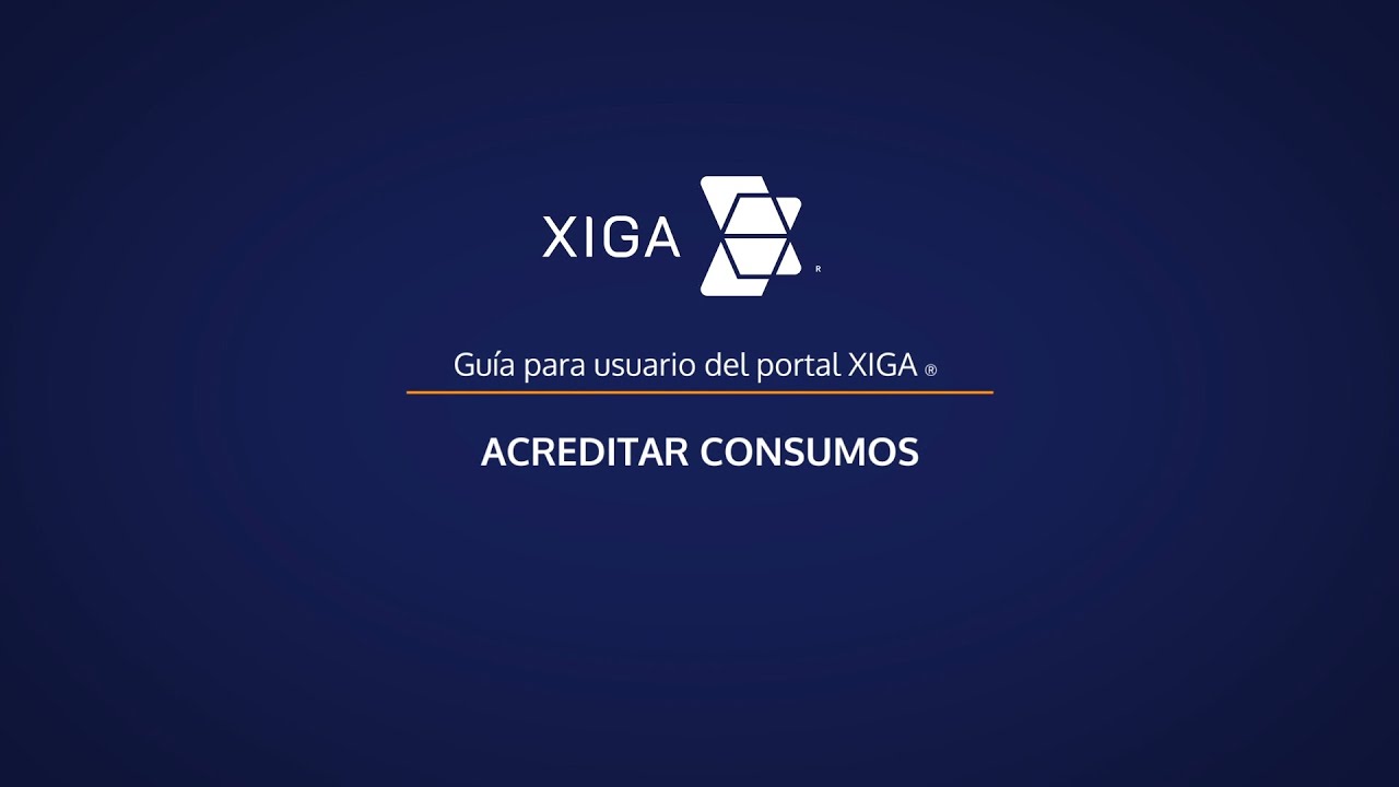 Guía para acreditar consumos - Monedero inteligente XIGA - YouTube